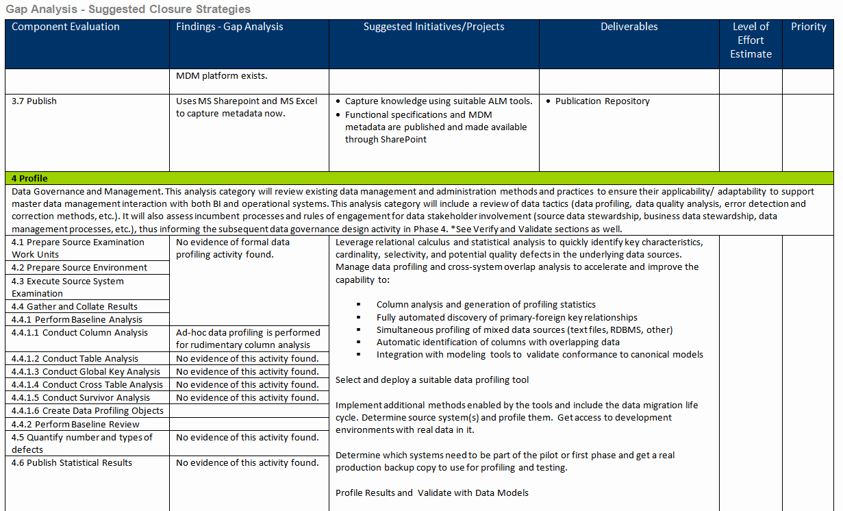 Software Gap Analysis Template Shooters Journal